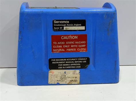 Servomax O2 Analyser 262a S N Ship Spares
