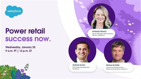 Salesforce Retail Social Animation Youtube