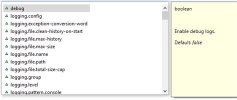 Spring How To Set Templates For Applicationproperties File In Eclipse Stack Overflow