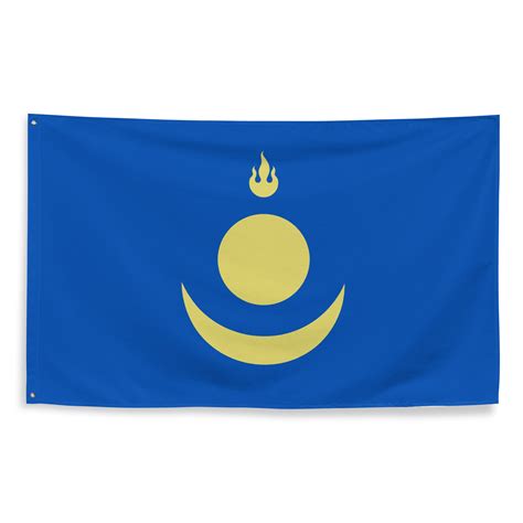Genghis Khan Mongolian Empire Flag