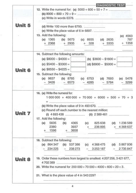 Excel Basic Skills Addition And Subtraction Years 5 6 Pascal Press 9781864412871