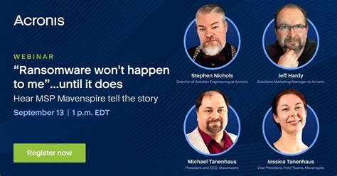 Patrick Hurley On Linkedin Ransomware Acronis Msp Cyberfit