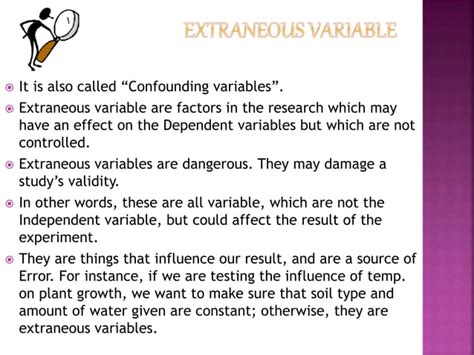 Variables In Research PPTX Science