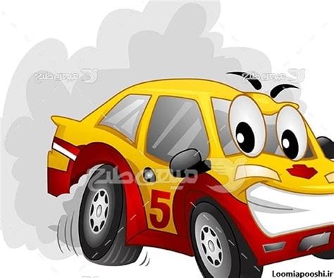 عکس ماشین مسابقه برای نقاشی