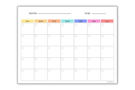 Calendar Monthly Printable Calendar Monthly Printable Free Printable