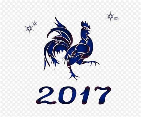蓝色 鸡年公鸡图案PNG图片素材下载 图片编号qrmpbzke 免抠素材网