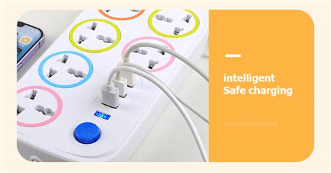 Zeus Power Universal Socket Extension Moveable Multi Function Socket W Usb Socket Extension