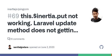 Thisinertiaput Not Working Laravel Update Method Does Not Getting