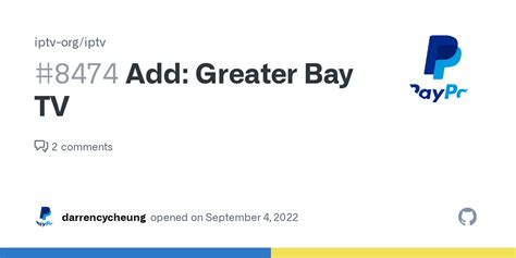 Add Greater Bay Tv · Issue 8474 · Iptv Orgiptv · Github