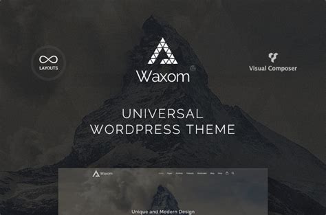 Waxom Free Homepage Psd Template