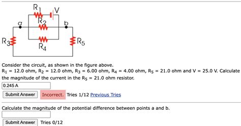 Solved Consider The Circuit As Shown In The Figure Above Chegg