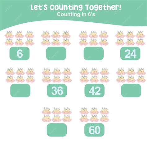 Premium Vector Mathematic Counting Worksheet Math Activity Count