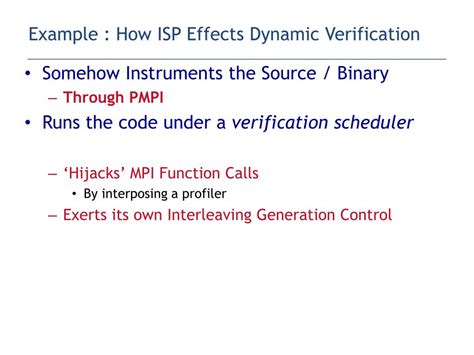 Ppt Practical Formal Verification Of Mpi And Thread Programs Powerpoint Presentation Id1574913