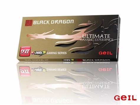 16GB GeIL DDR3 Black Dragon PC3 12800 1600MHz Dual Channel Kit CL10 Gaming Memory