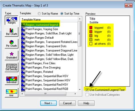 How To Use Custom Thematic Templates In Mapinfo Pro