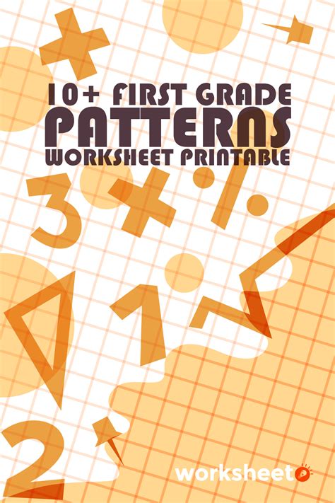 14 First Grade Patterns Worksheet Printable Free Pdf At Worksheets Library