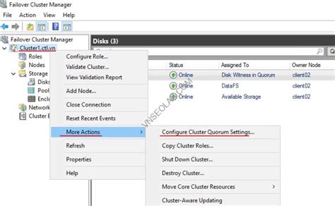 Lab Windows Server 2022 Module 11 Triển Khai Failover Clustering