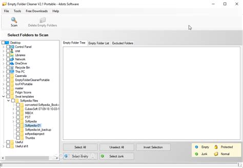 Empty Folder Cleaner Portable Download Free Windows 2 1 Softpedia