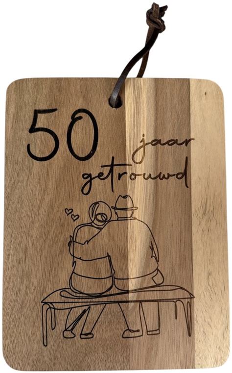 50 Jaar Getrouwd 50 Jaar Getrouwd Cadeau 50 Jaar Getrouwd Versiering Gouden Bol