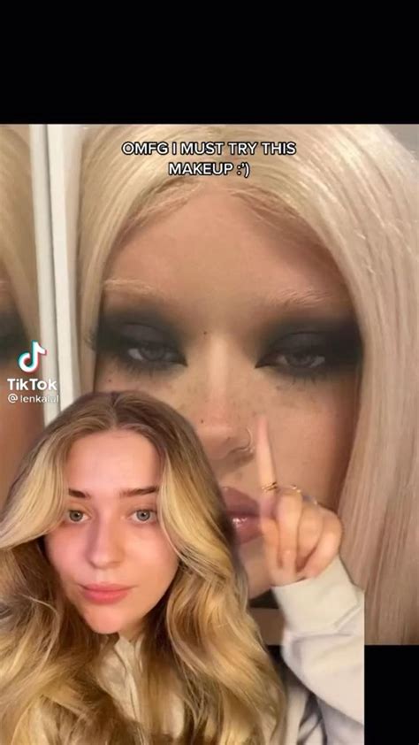 Bleached Brows Makeup Look Classy Edgy Makeup Tutorial Dark Smokey Eyeshadow Gorgeous Makeup