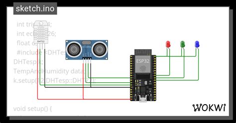 Ultrasonic Wokwi Esp32 Stm32 Arduino Simulator Ultrasonic Wokwi Esp32 Stm32 Arduino Simulator