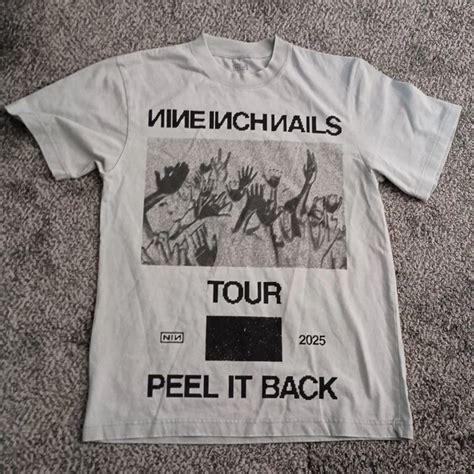 Nine Inch Nails Nin Peel It Back 2025 Official Tour Shirt 137 94