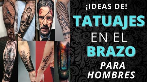 Descubre Los Mejores Diseños De Tatuajes Para Hombres En El Brazo
