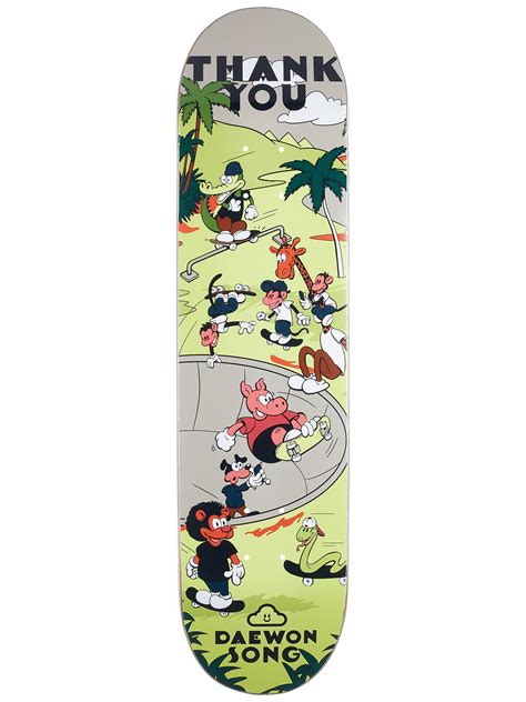 Thank You Skateboards Daewon Song Skate Oasis Deck Multiple Sizes Thuro
