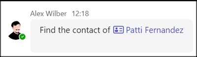 Share A Contact In Teams Chats Topedia Blog