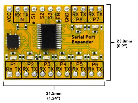 Serial Port Expander 8 1 Arduino Compatible Philippines Circuitrocks