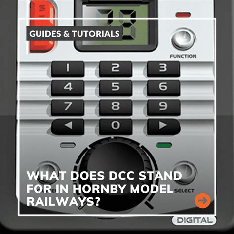 What Does Dcc Stand For In Hornby Model Railways Dcc Explained