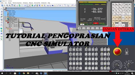 tutorial menggunakan cnc simulator swansoft nc simulation youtube