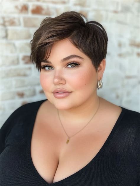 Short Hair Ideas For Plus Size Women With Beauty Balance And Being
