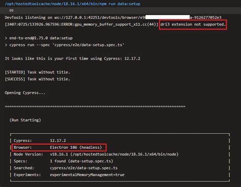 ERROR Gpu Memory Buffer Support X11 On GitHub Ubuntu Issue 25357