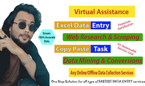 Do Any Excel Data Entry Mining Scraping Lead Generation Virtual Assistance By Ashiqzaman502