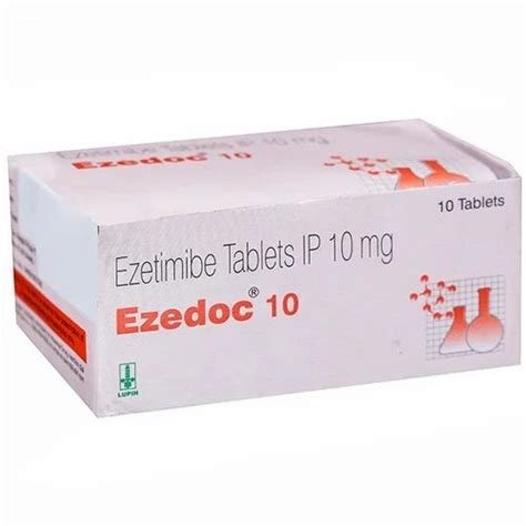 Ezedoc 10 Tablet Ezetimibe Tablet At ₹ 208 Strip Ezedoc Tablet In