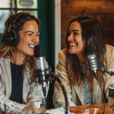 Download Ai Generated Podcast Broadcasting Royalty Free Stock