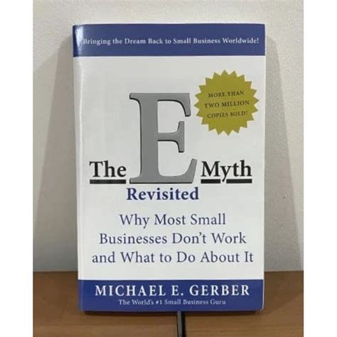 The E Myth Revisited Book Shopee Philippines