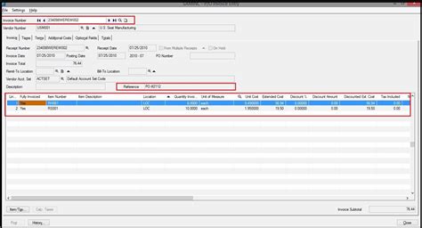Migrate Po Invoice Detail From Sage Businessworks To Sage 300 Erp
