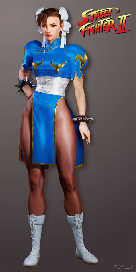 Chun Li Street Fighter Ii By Zabzarock On Deviantart