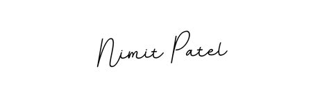 94 Nimit Patel Name Signature Style Ideas Cool Esign