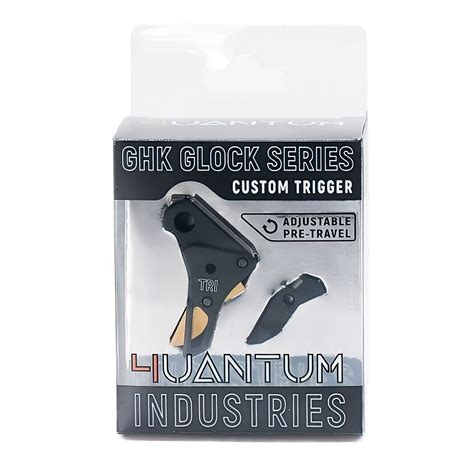 4uantum Performance Custom Flat Trigger For Glock Gbb Airsoft Boomarms