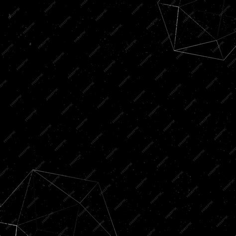 Free Vector White Outline Icosahedron Pattern Background Vector