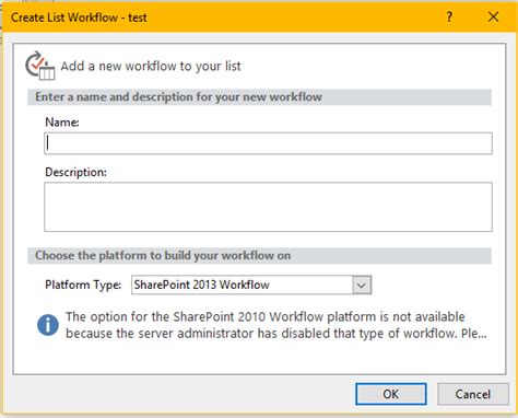 Sharepoint 2010 Workflow Platform Is Not Available Because The Server