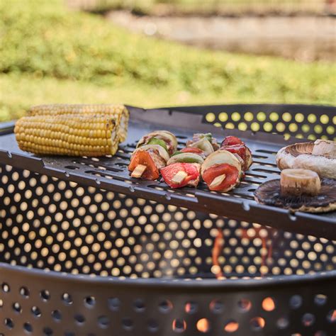 Santa Fe Fire Pit And Bbq Grill Glow Heating