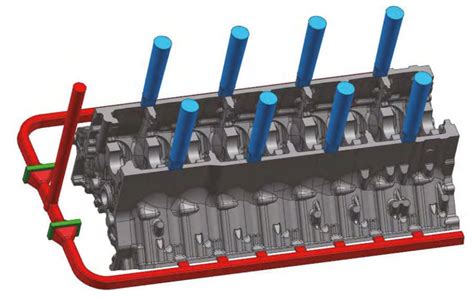 Diesel Engine Cylinder Block Casting Process Design And Quality