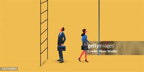 Career Gender Gap Concept Vector Illustration High Res Vector Graphic Getty Images