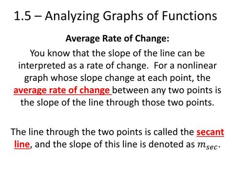 Ppt 1 5 Analyzing Graphs Of Functions Powerpoint Presentation Free Download Id 5827690