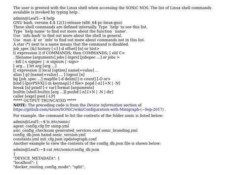 Linux Shell Enterprise Sonic Distribution By Dell Technologies