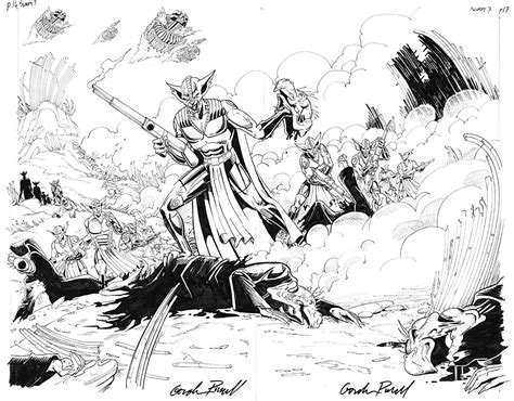 Farscape Scorpius 7 Pages 16 And 17 Dps Original Art In Sidrat 42s